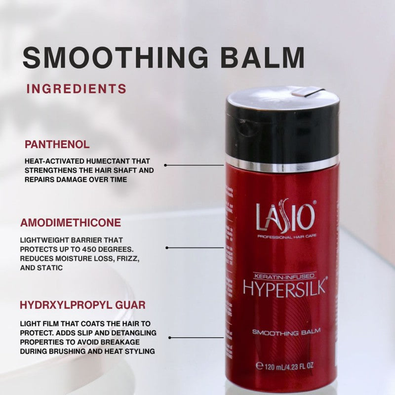 LASIO HYPERSILK SMOOTHING BALM 4OZ – N.O.S. Barber Supply