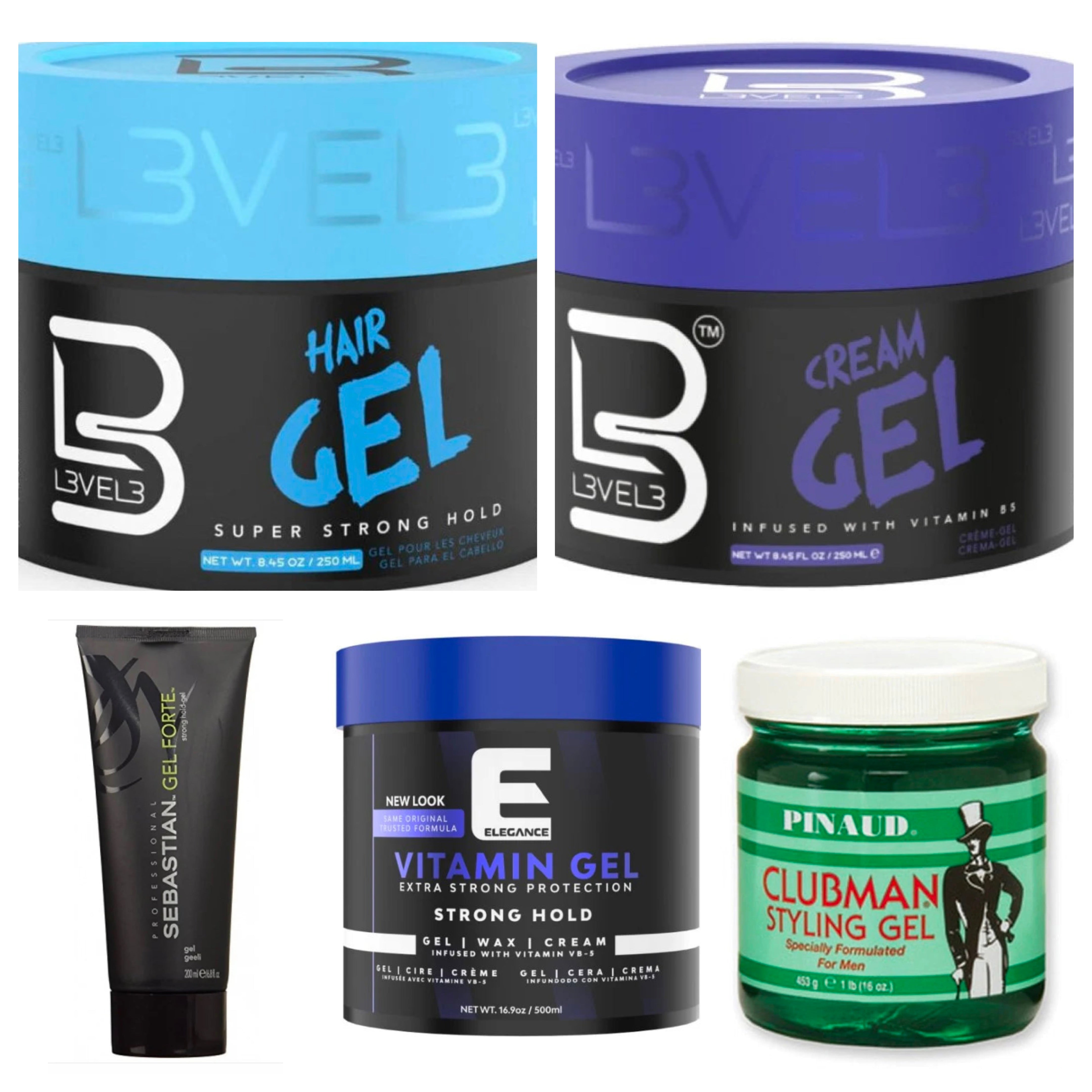HAIR GEL POWER PACK (5PCS) – N.O.S. Barber Supply