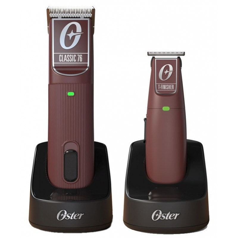 OSTER CORDLESS COMBO - 76 CLIPPER & T-FINISHER TRIMMER – N.O.S. Barber ...