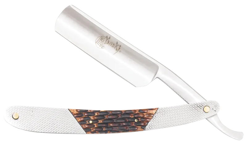 YANAKI PERMANENT BLADE STRAIGHT RAZOR - COW BONE (#YK106) – N.O.S ...